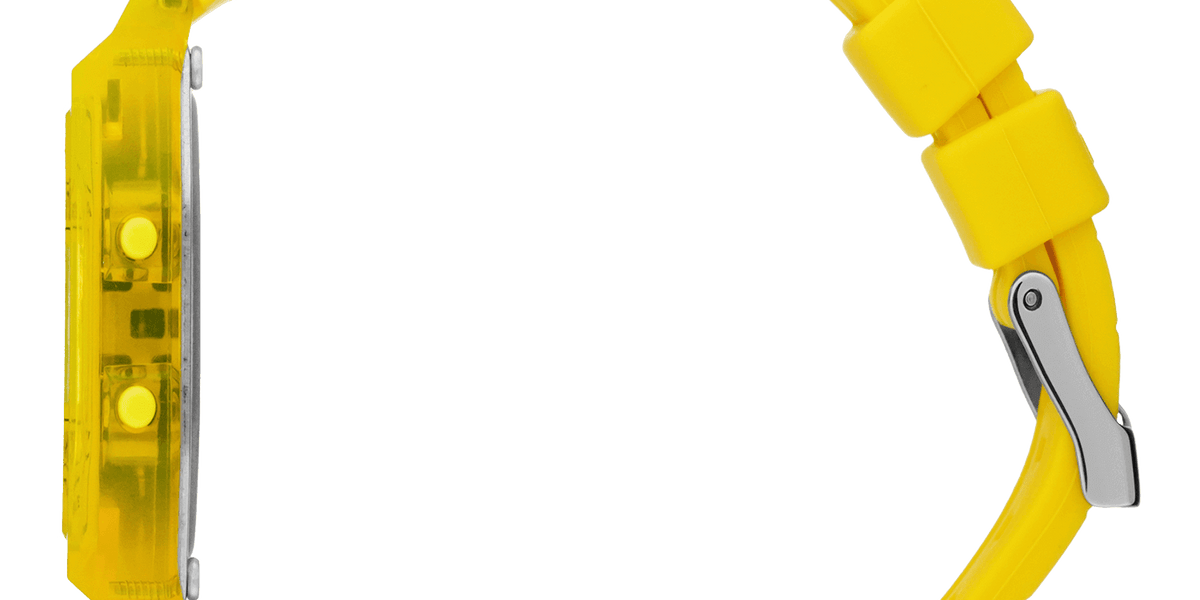 ICE digit retro Electric Yellow Clear • ICE watch South Africa