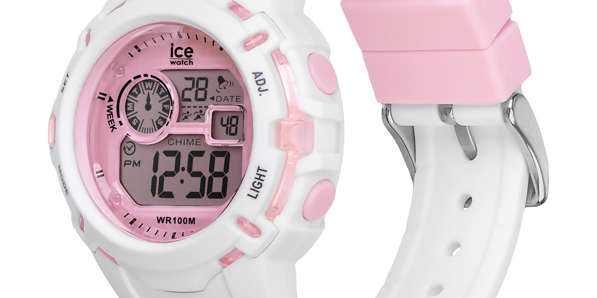 ICE digit explorer White Pink • ICE watch South Africa